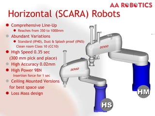 AA Robotics | PPT | Robotics | Technology & Computing