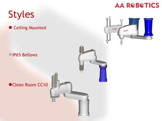 AA Robotics | PPT | Robotics | Technology & Computing