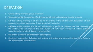 Pathology Lab Software | PPTX