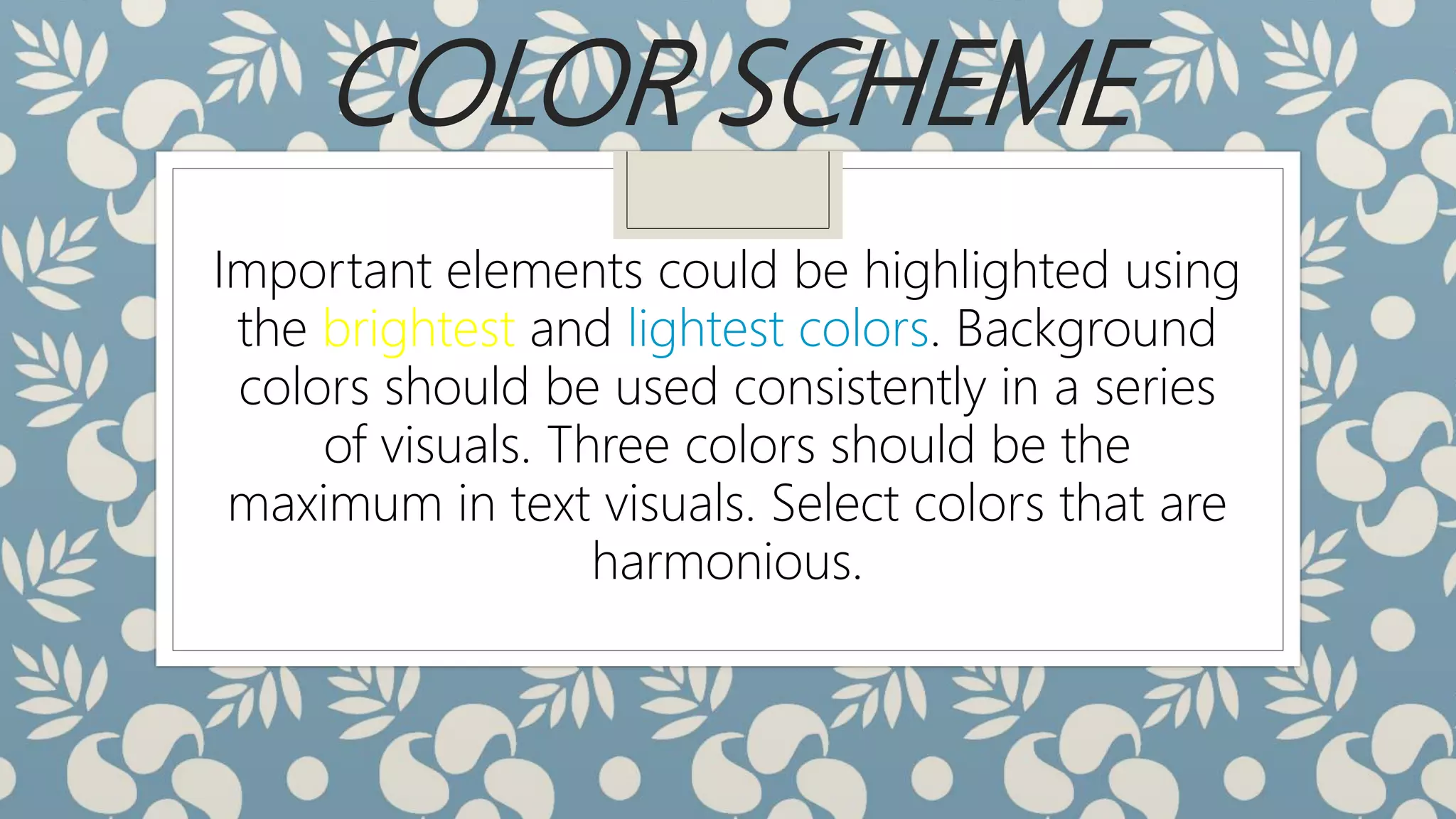 PATTERN & ARRANGEMENT | PPT