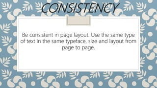 PATTERN & ARRANGEMENT | PPT