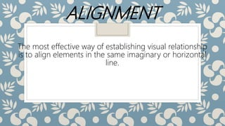 PATTERN & ARRANGEMENT | PPT