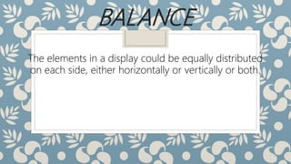 PATTERN & ARRANGEMENT | PPT