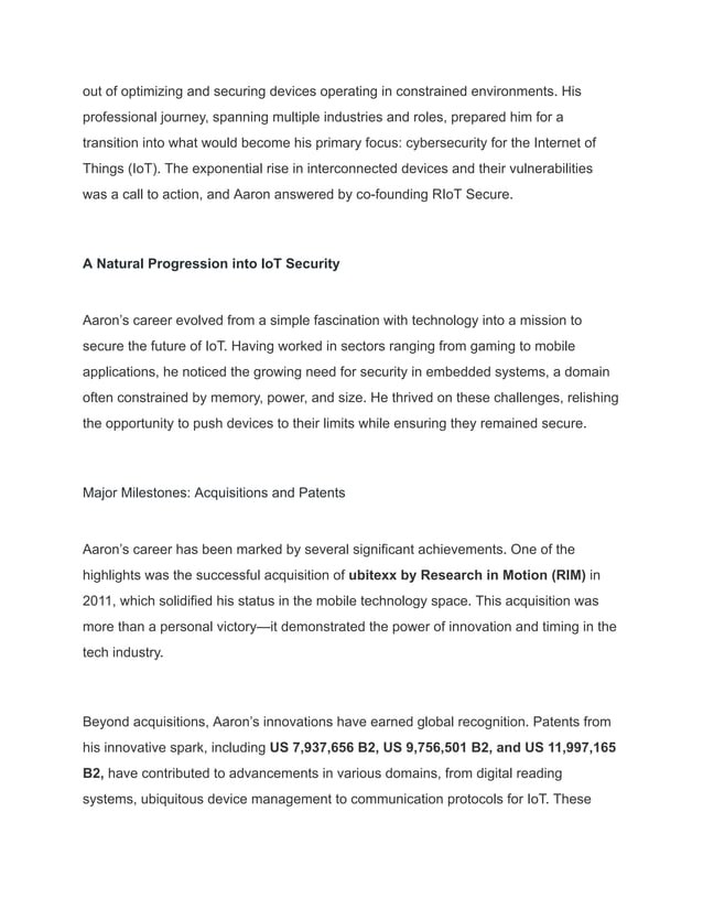 Aaron Ardiri_ A Journey of Innovation, Resilience, and Leadership in ...