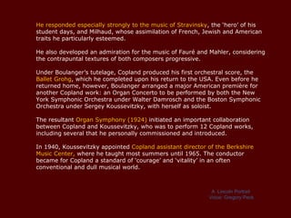 Aaron Copland - Biography | PPS