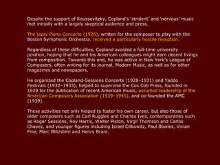 Aaron Copland - Biography | PPS