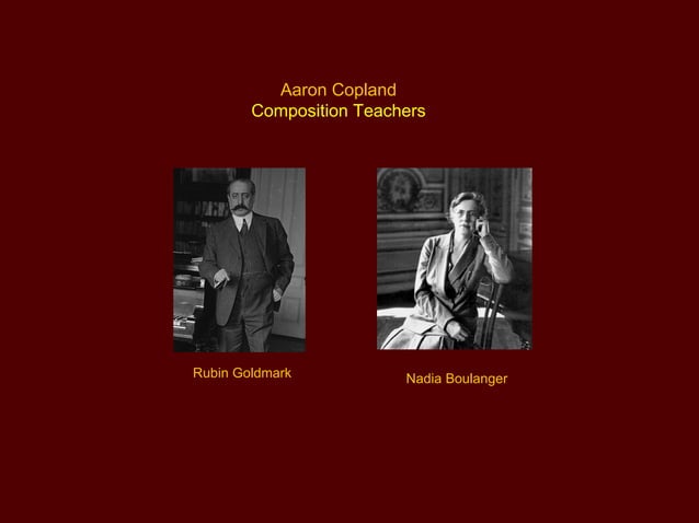 Aaron Copland - Biography | PPS