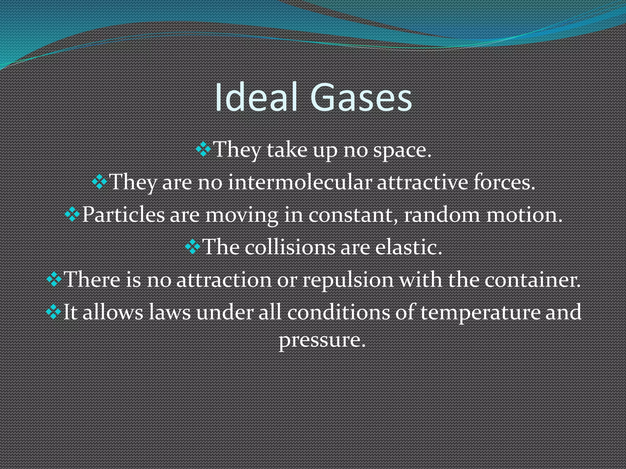 Aaron dulay ideal gases vs real gases | PPT