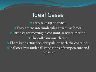 Aaron dulay ideal gases vs real gases | PPT