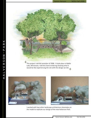 Aaron Hanson Sample Work, 2012 | PDF | Gardening | Home & Garden