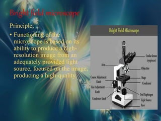 Light microscopy.pptx bright dark phase contrast microscope | PPTX