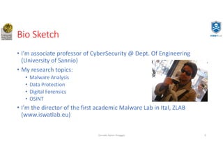 Aaron visaggio 13-09_18_fieradellevante | PPT