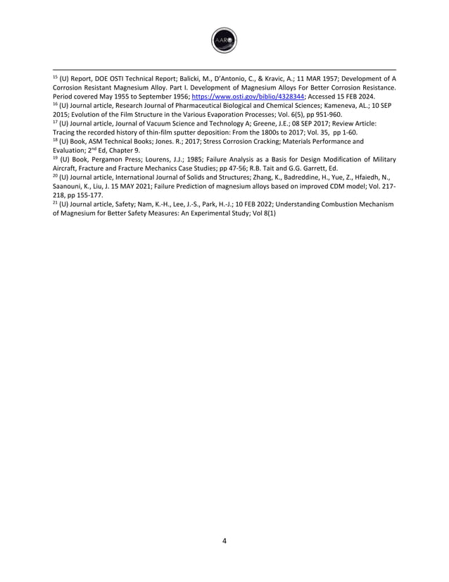 All-domain Anomaly Resolution Office Supplement to Oak Ridge National ...