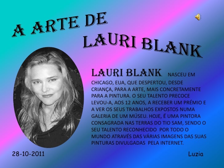A arte de lauri blank 1
