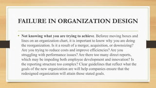 Success and failure in organization design | PPT