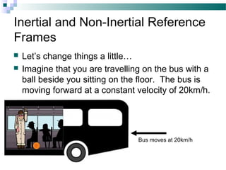 inertial and non inertial frames of reference Aarti panwar BSC I 2018 | PPT