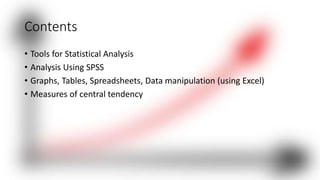 Statistical Analysis for HR | PPTX