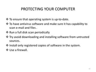 Virus and Worms | PPTX