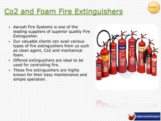 Fire Fighting Components & System In Pune - Aarush Fire | PPTX