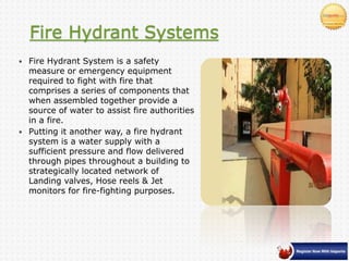 Fire Fighting Components & System In Pune - Aarush Fire | PPTX