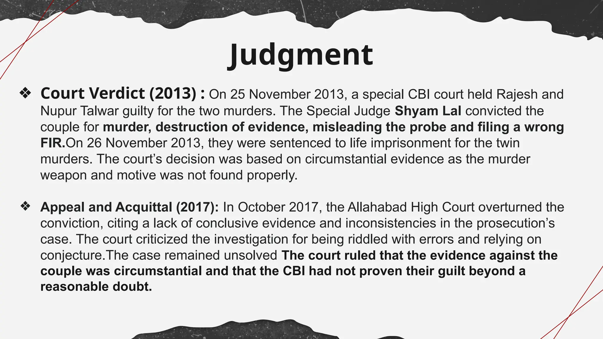 Aarushi Talwar Case 2008 Case Study.pptx