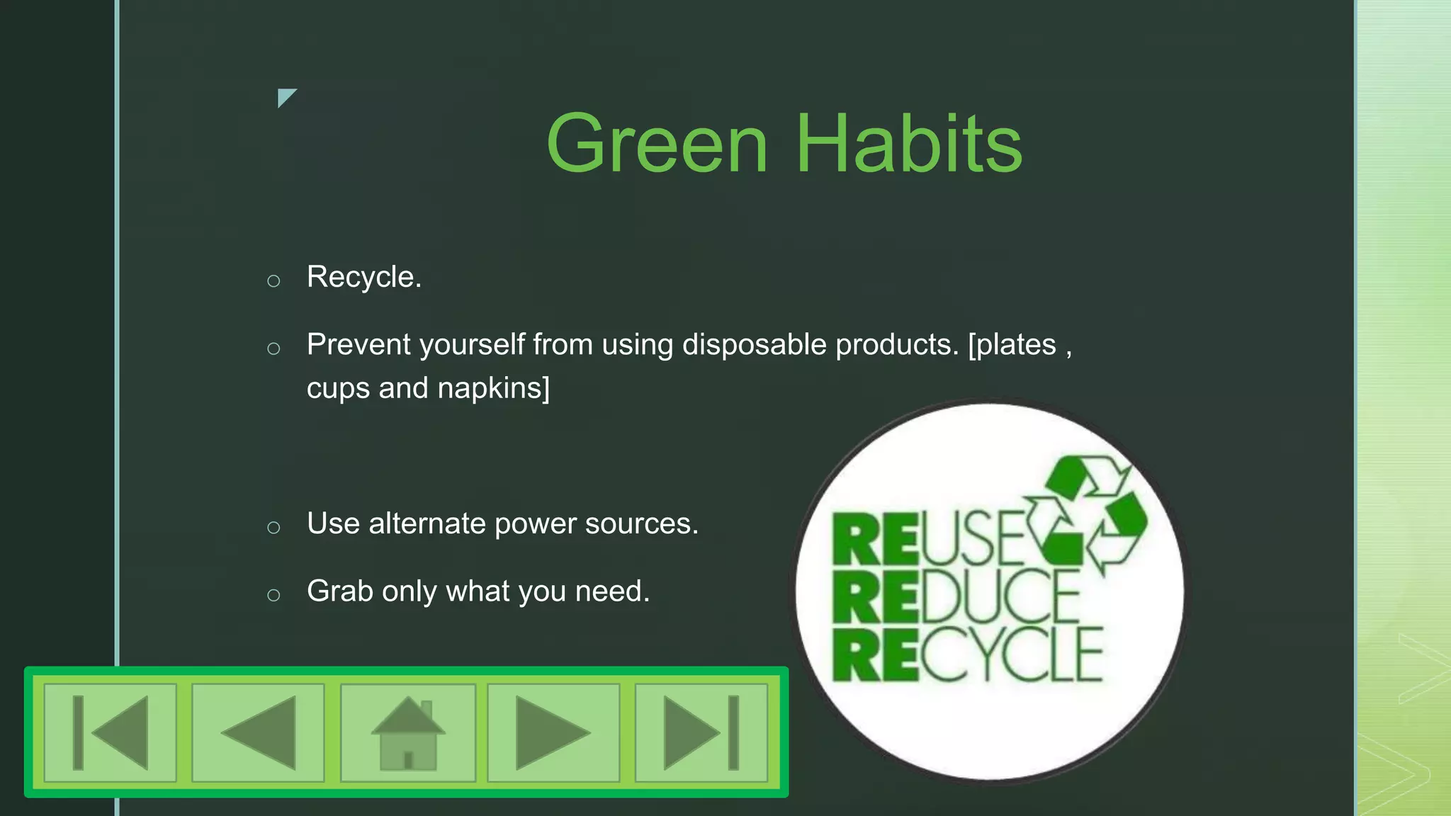 go green ppt | PPTX