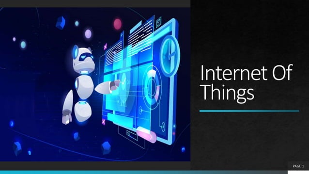 Internet Of Things Introduction | PPT