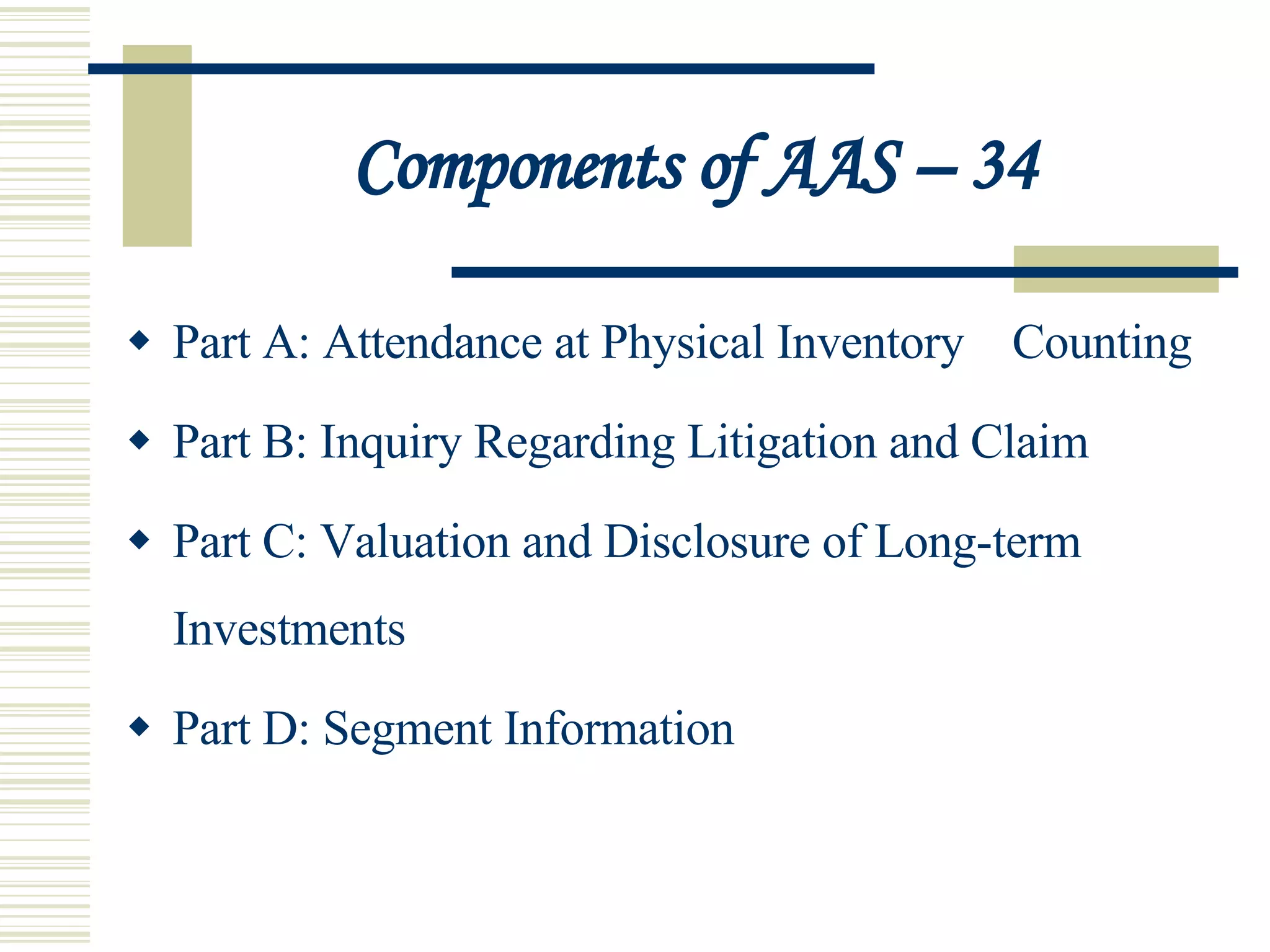 Auditing And Assurance Standards | PPT