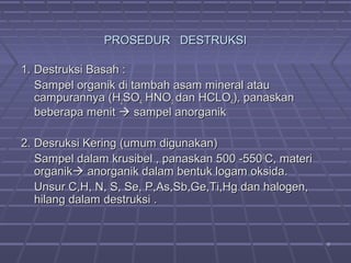 spektokopi serapan atom (aas) | PPT