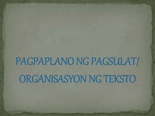 FIlipino (Pagsulat) | PPTX