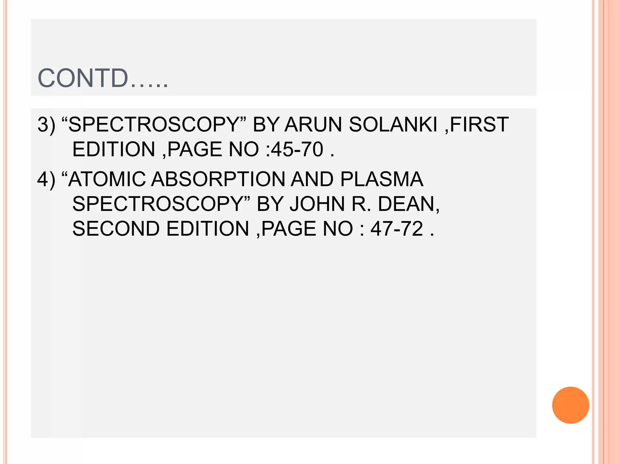 Atomic Absorption Spectroscopy Ppt