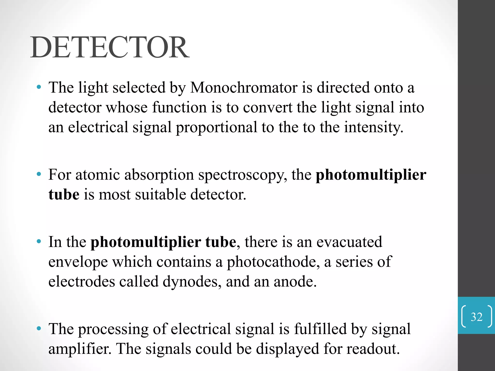 Atomic absorption spectroscopy | PPTX