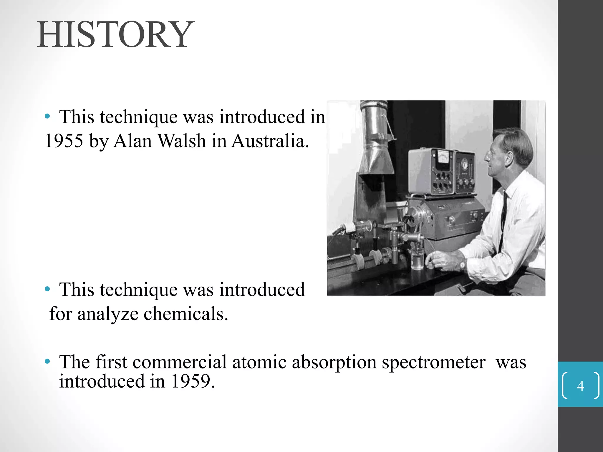 Atomic absorption spectroscopy | PPTX