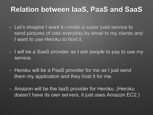 SaaS, IaaS, PaaS, FaaS, CaaS... Explanation about all those terms | PPTX