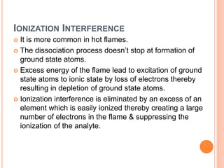 Atomic absorption spectroscopy | PPTX