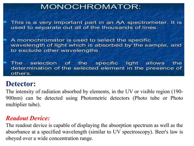 ATOMIC ABSORPTION SPECTROSCOPY ( AAS) | PPTX | Chemistry | Science