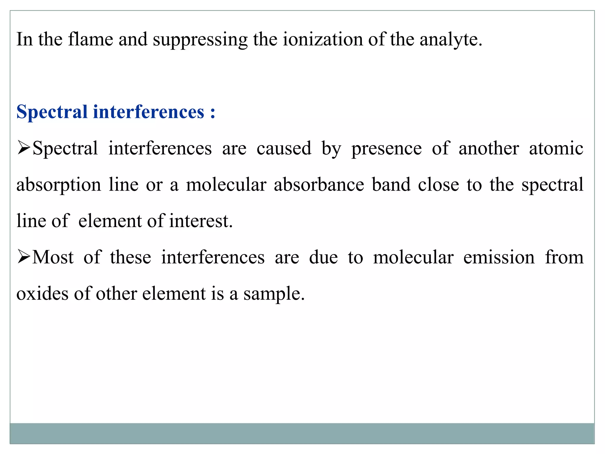 atomic absorption spectroscopy | PPTX