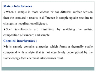 atomic absorption spectroscopy | PPTX