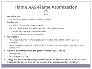 AAS basic principle, instrumentation & experimental | PPT