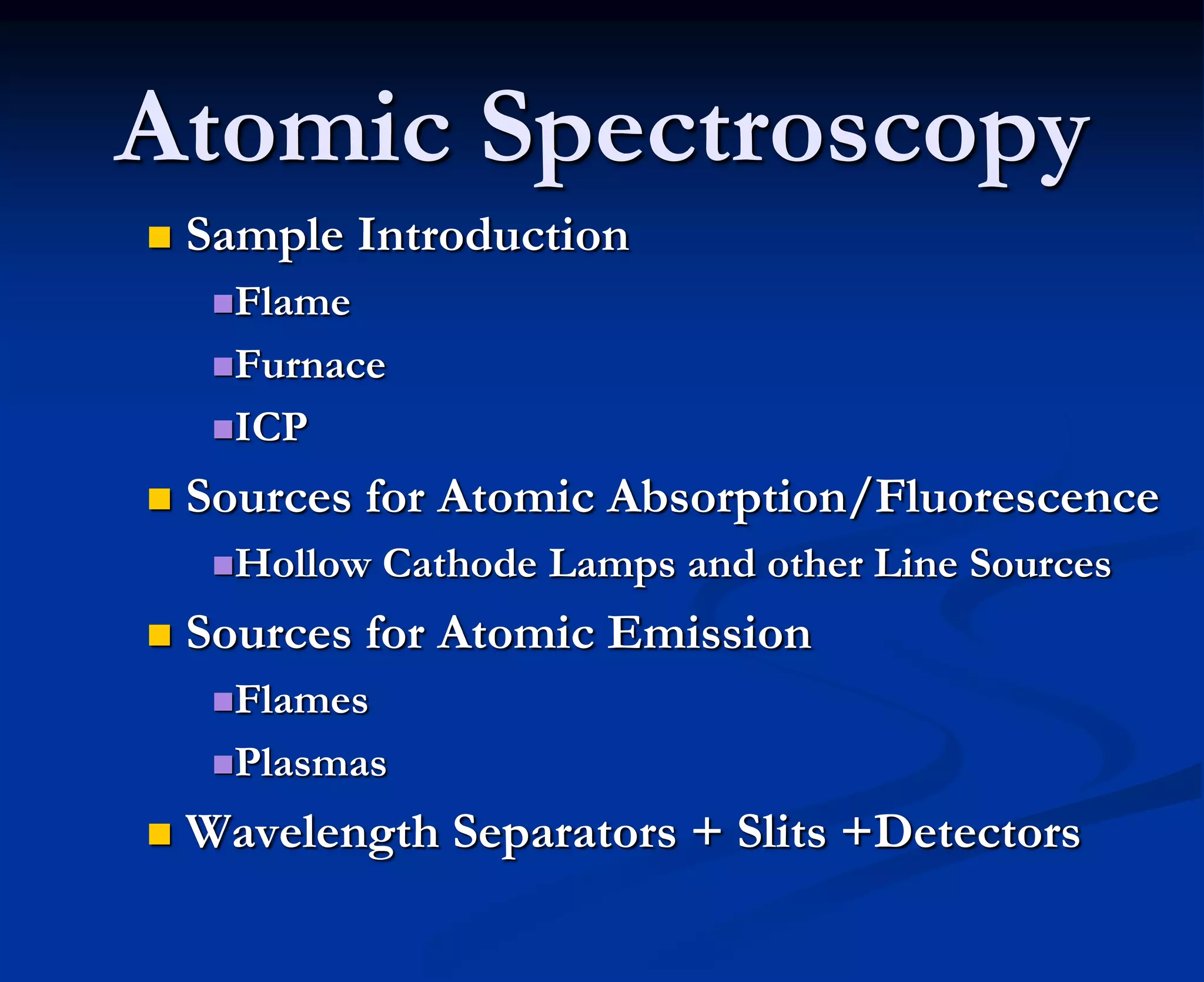 Atomic Absorption Spectroscopy (AAS) | PDF | Chemistry | Science