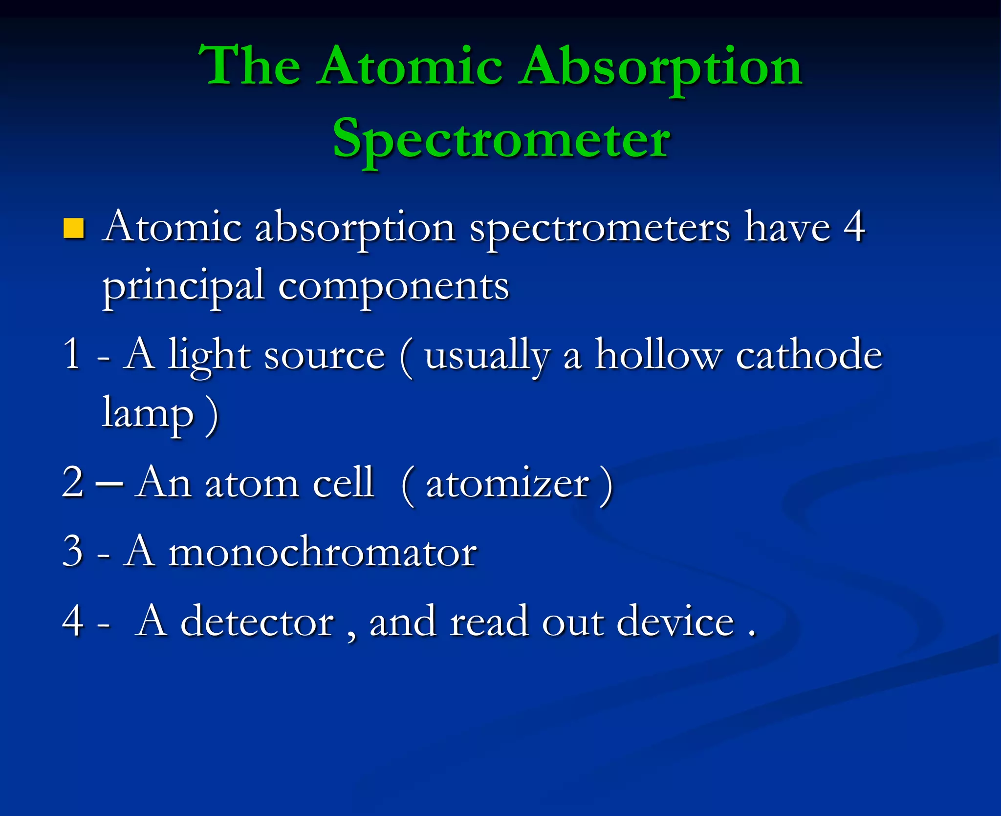 Atomic Absorption Spectroscopy (AAS) | PDF