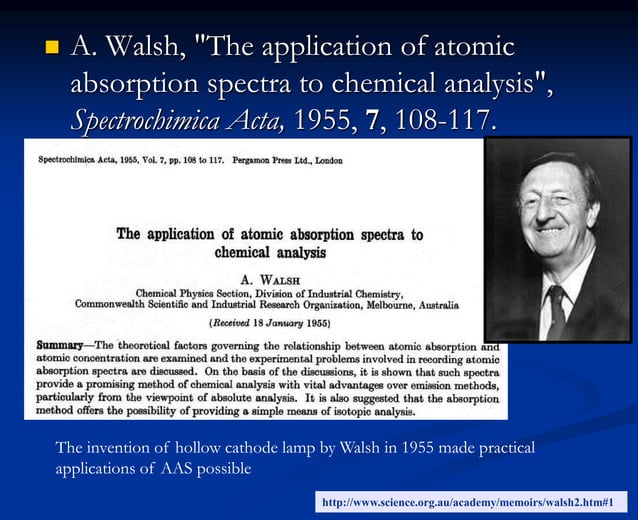 Atomic Absorption Spectroscopy (AAS) | PDF | Chemistry | Science