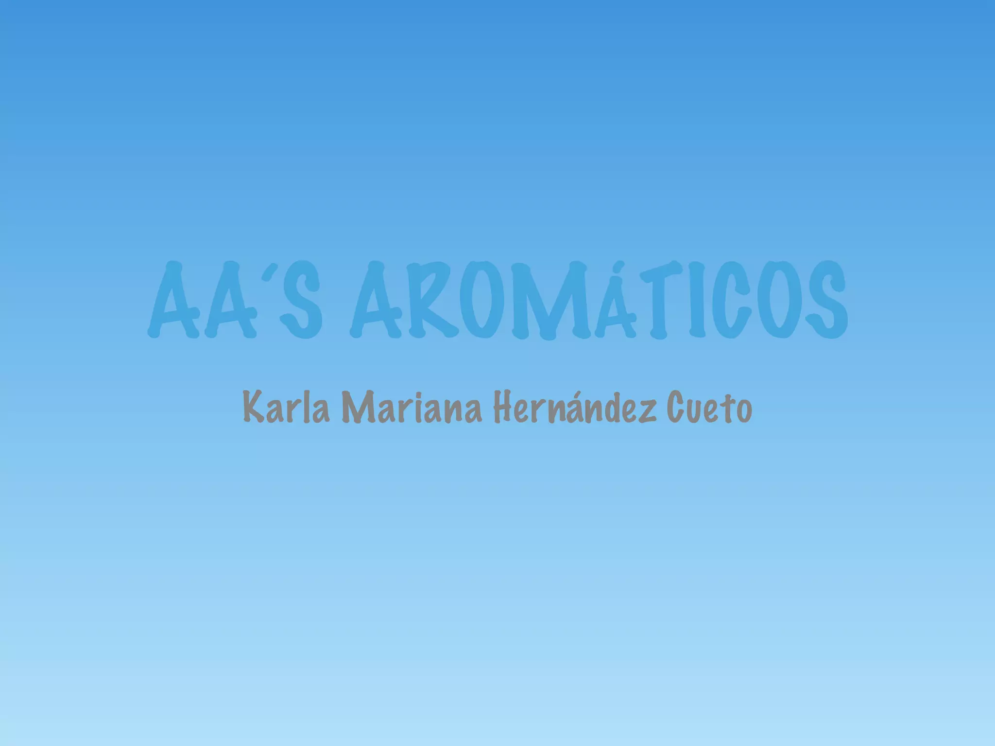 Aminoácidos Aromáticos | PDF