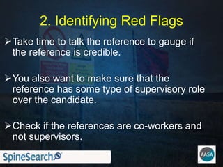 Better Talent, Better Business: Identifying Red Flags When Hiring | PPTX