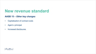Aasb 15 revenue from contracts with customers presentation final | PPT