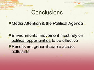 Political Drivers of Air Pollution in the U.S.: A Time-Series Analysis ...