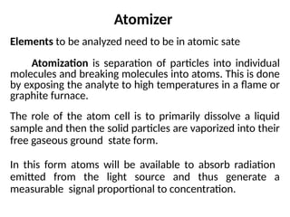 Atomic absorption spectrum PowerPoint pp | PPTX