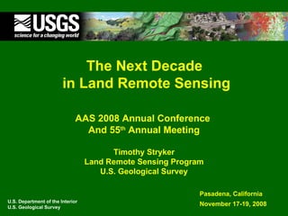 AAS National Conference 2008: Timothy S. Stryker | PPT