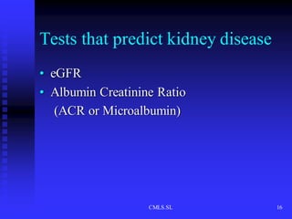 Accuracy of Laboratory Parameters in Management of CKD. | PDF