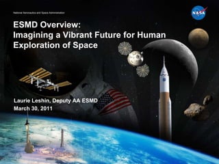 ESMD Overview: Imagining a Vibrant Future for Human Exploration of Space | PPTX